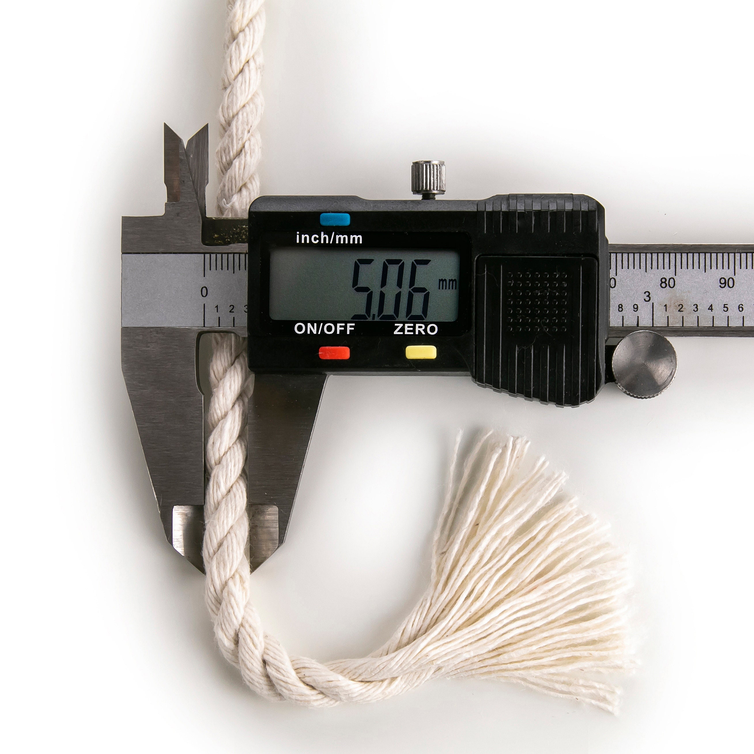 Macrame Rope 5 Mm Cotton Cord 230m Natural 3 Strand Twisted | Etsy