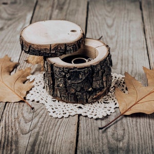 Rustic Ring Box | Engagement Ring Box | Ring Bearer Box | Wedding Ring ...
