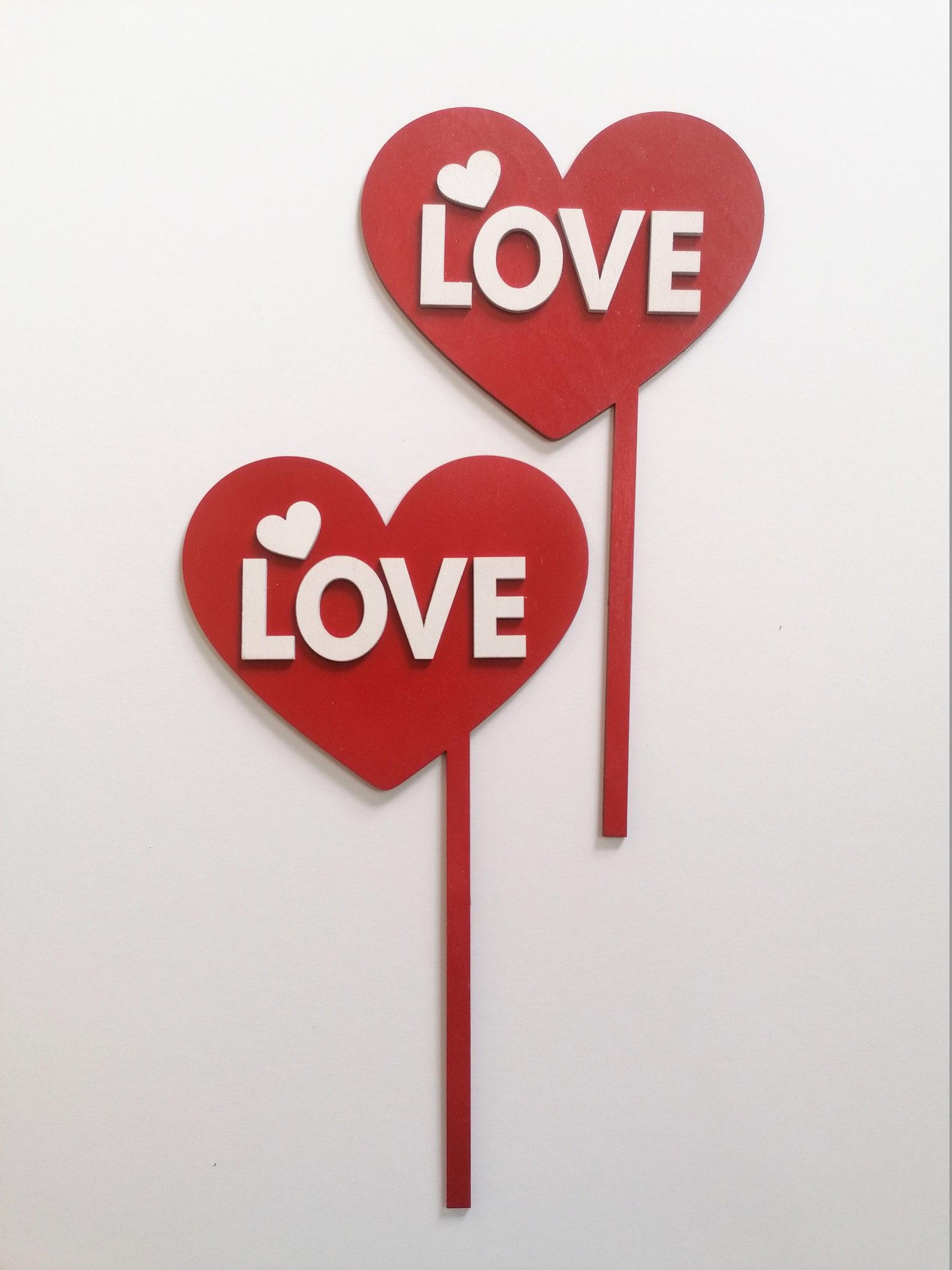 All You Need Is...love Party Props Painted Wood Photo Props - Etsy