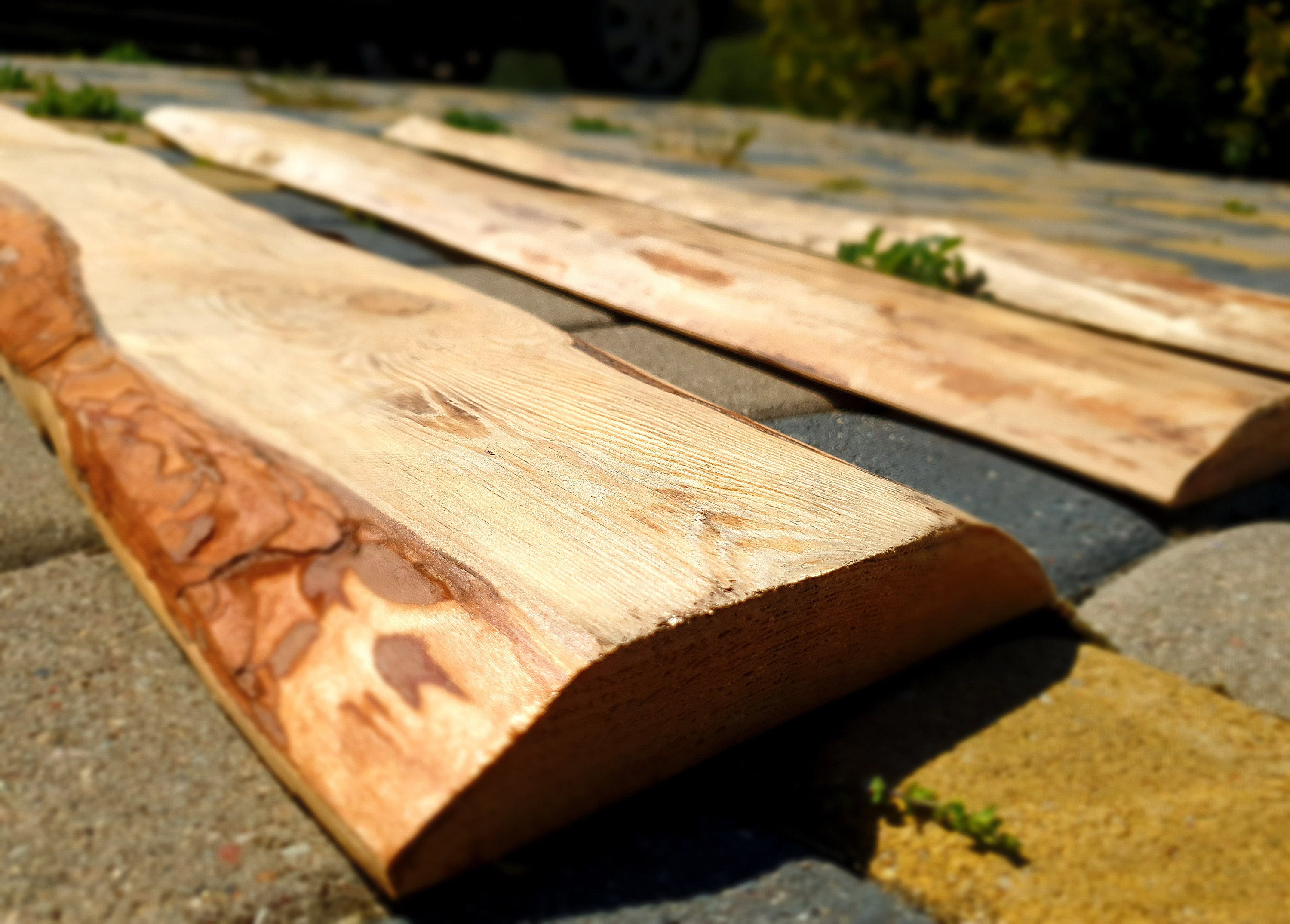 Set of 3 Rustic Wooden Planks Reclaimed Wood Raw Wood With - Etsy