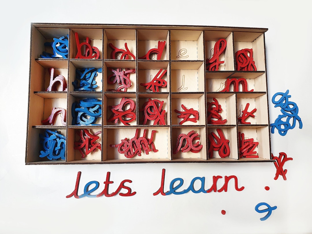 Alphabet, Let's Learn Game, Learn Letters and Writing, Wood Alphabet ...