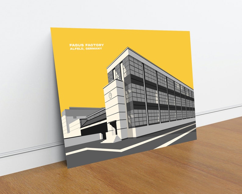 Fagus Factory Poster - Etsy