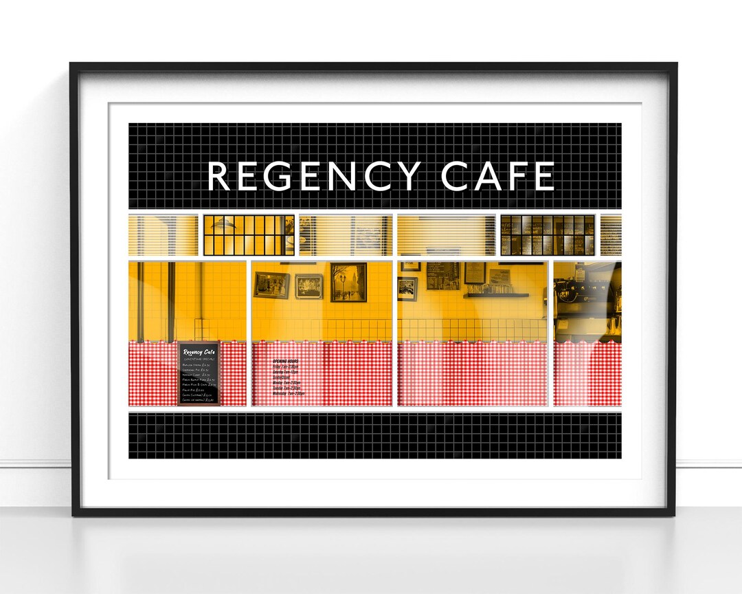 Regency Cafe Pimlico London Poster - Etsy
