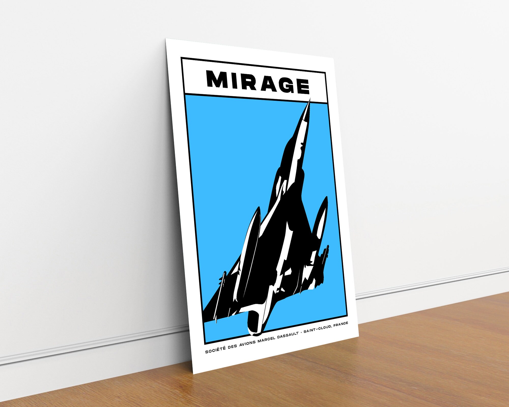 Dassault Mirage Poster - Etsy UK