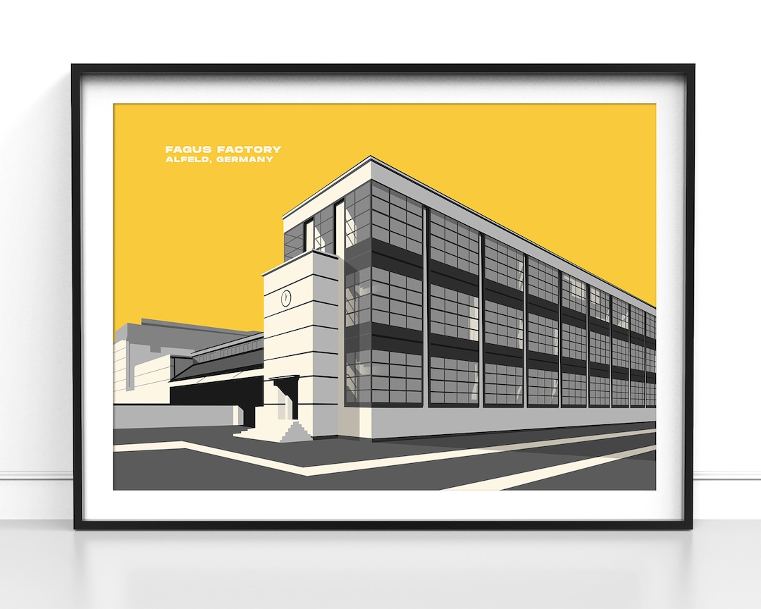 Fagus Factory Poster - Etsy