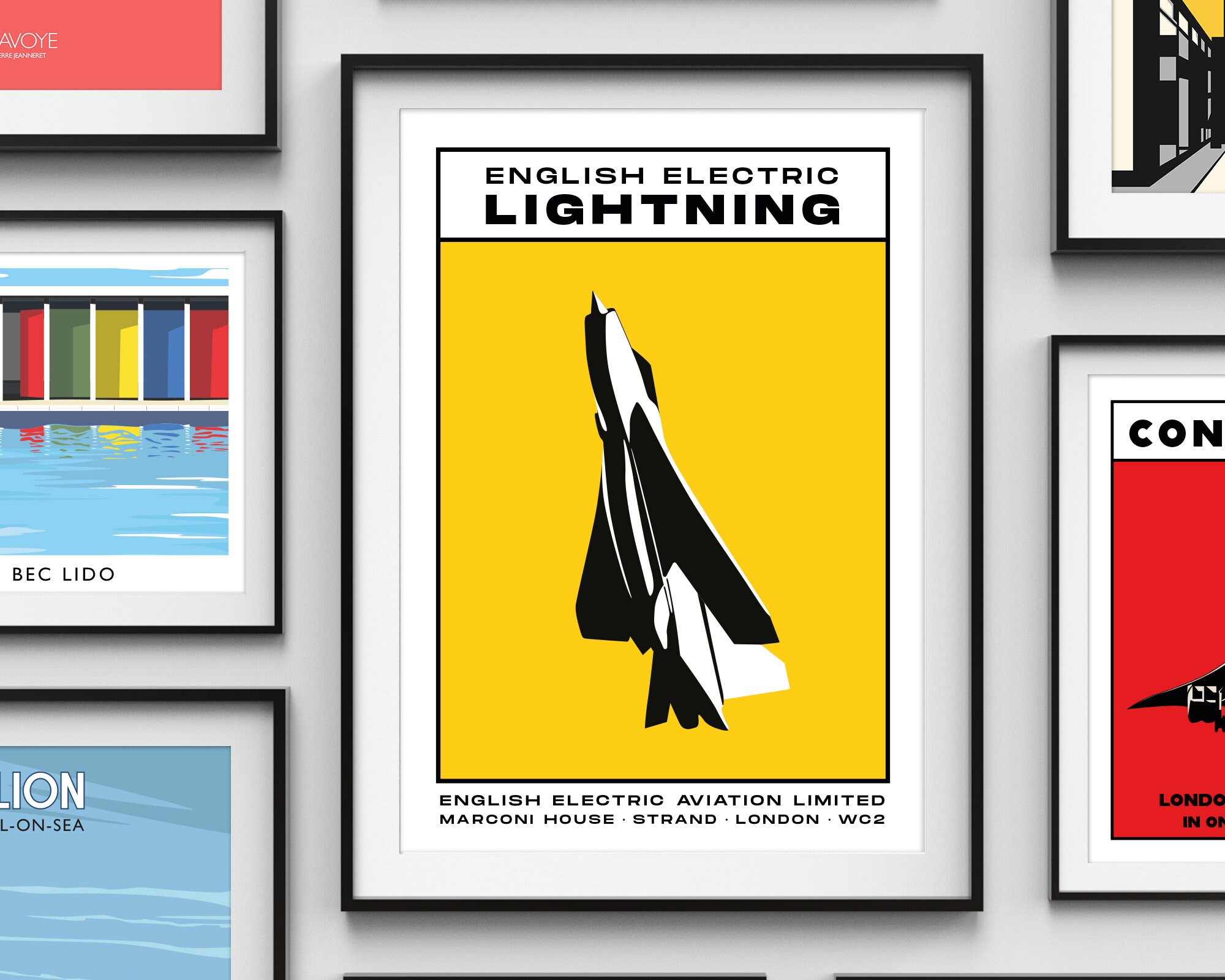 English Electric Lightning Poster - Etsy UK