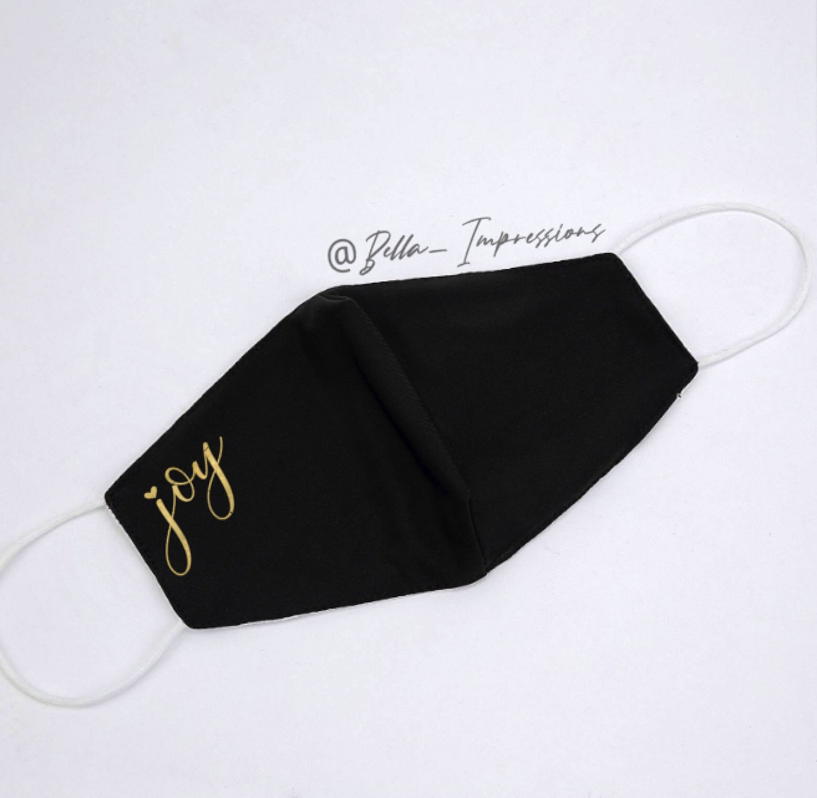 JOY Face Mask personalized Christmas Face Mask Christmas | Etsy