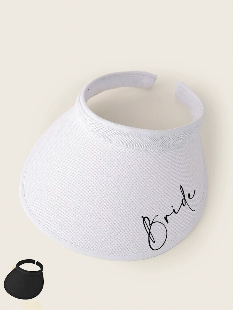 PERSONALIZED VISOR Name Visors Bachelorette Hat | Etsy