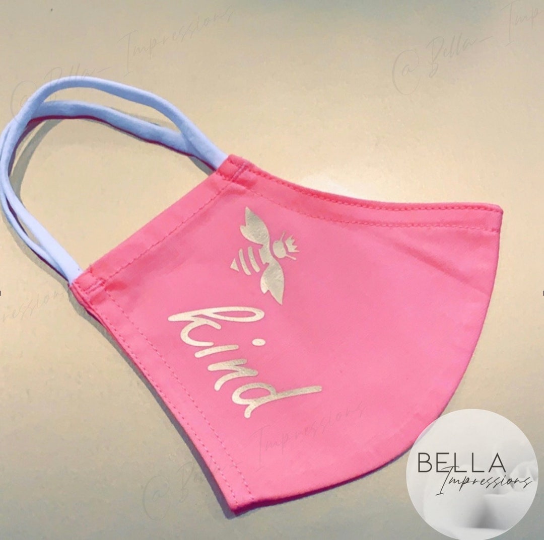 KIDS Face Mask - Youth Customizable Face Mask - Custom Name ...