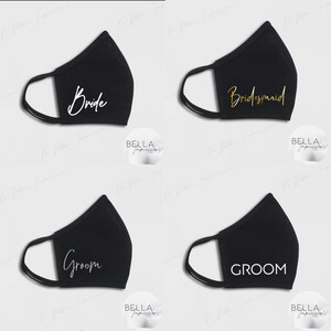 Customizable Face Mask - Custom Name / Logo Print - Personalized Face ...