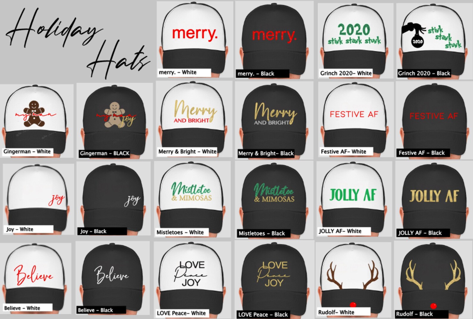 JOY Face Mask personalized Christmas Face Mask Christmas | Etsy