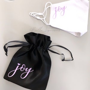 JOY Face Mask • personalized Christmas Face Mask • Christmas Gift ...