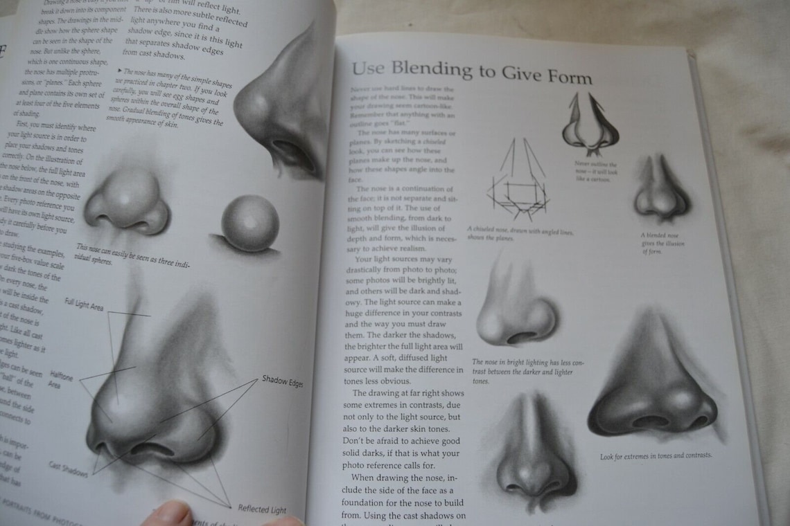 How to Draw Lifelike Portraits From Photographs Lee Hammond - Etsy