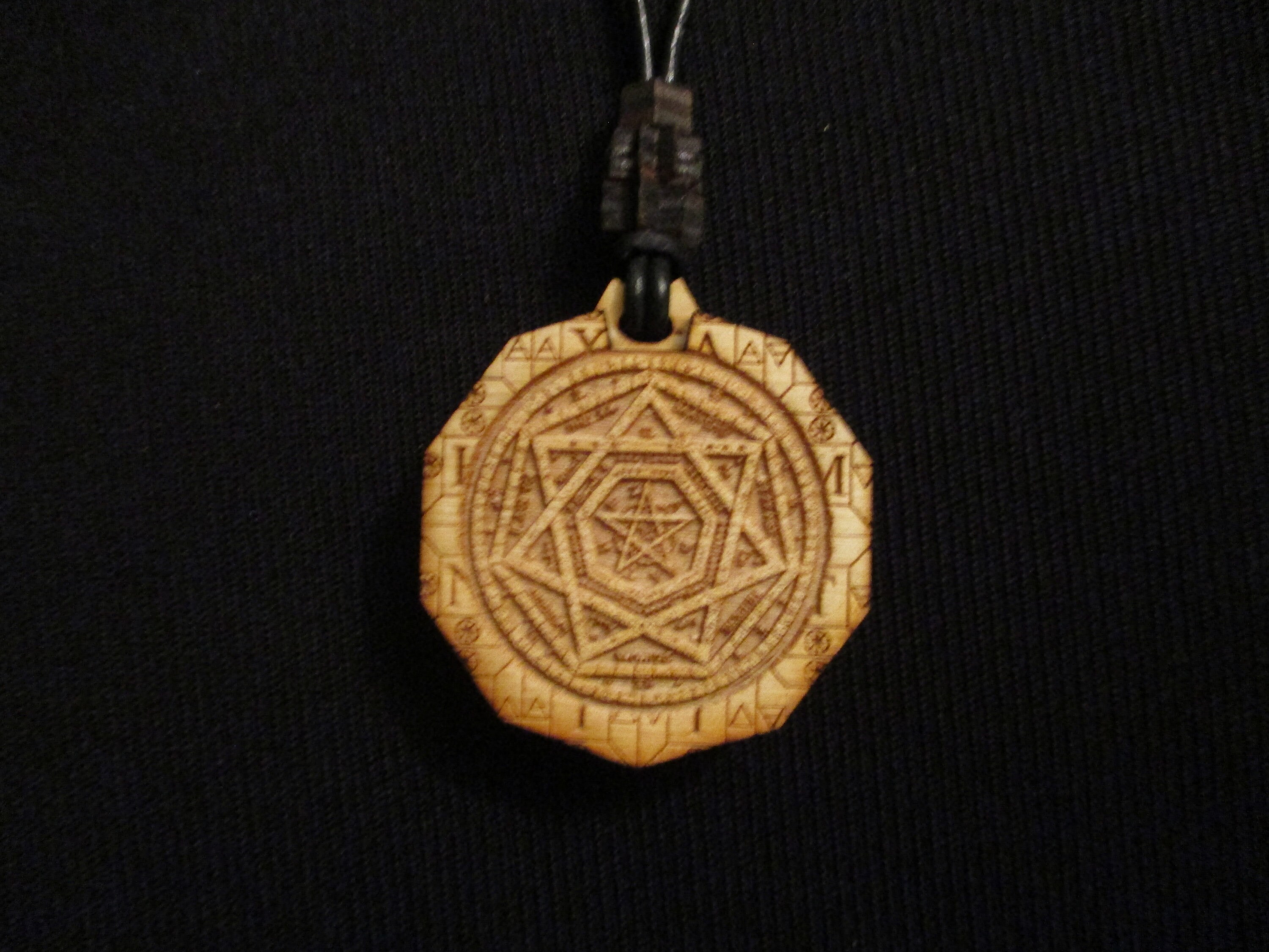 Sigillum Dei Aemeth Enochian Amulet Locket Necklace | Etsy
