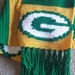 Crochet Green Bay Packers Scarf - Etsy