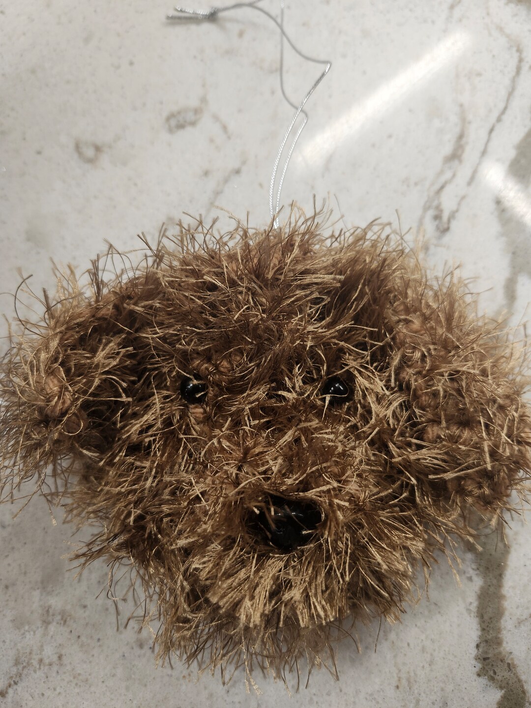 Crochet Mini Goldendoodle Christmas Ornament - Etsy