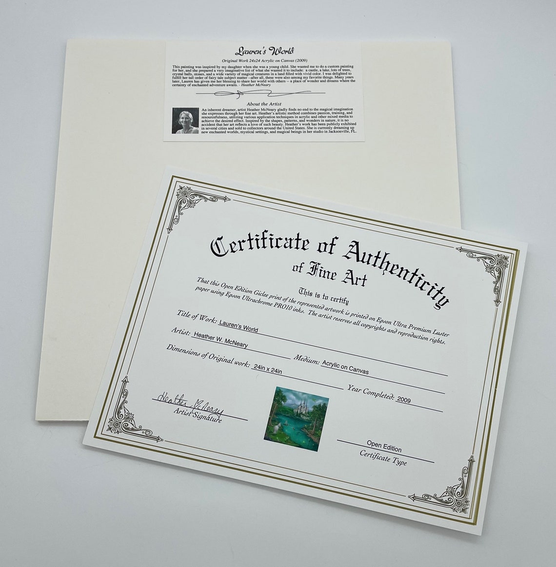 Enchanted Magical Land Archival Giclée Fine Art Print | Lauren’s World ...