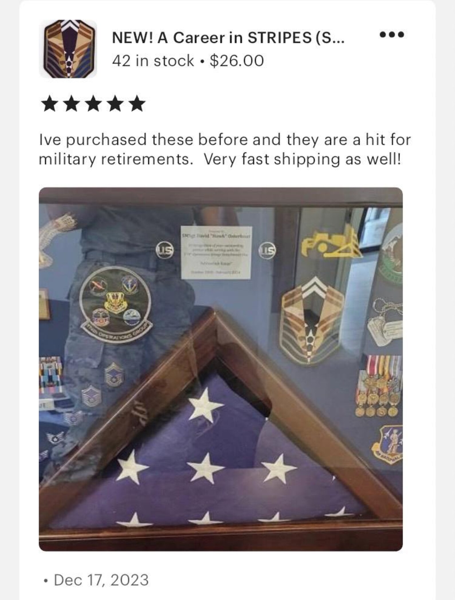 A Career in STRIPES (ssgt 4-color Multi-pattern OCP) - Etsy