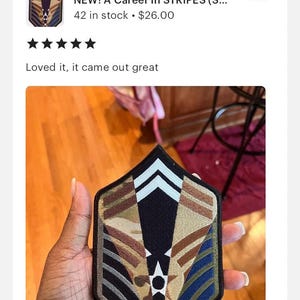 A Career in STRIPES (smsgt 5-color Multi-pattern) - Etsy
