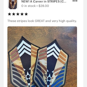 A Career in STRIPES (cmsgt 5-color Multi-pattern) - Etsy