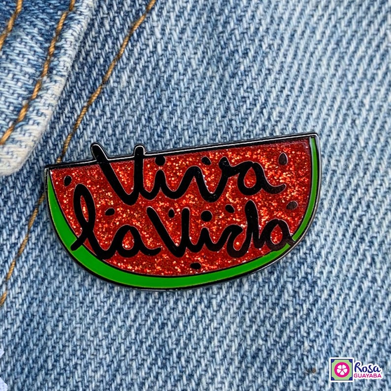 Frida Kahlo Enamel Pin viva La Vida Enamel Pins - Etsy