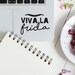 Viva La Frida Small Size Vinyl Sticker Yeti Cup Decal - Etsy