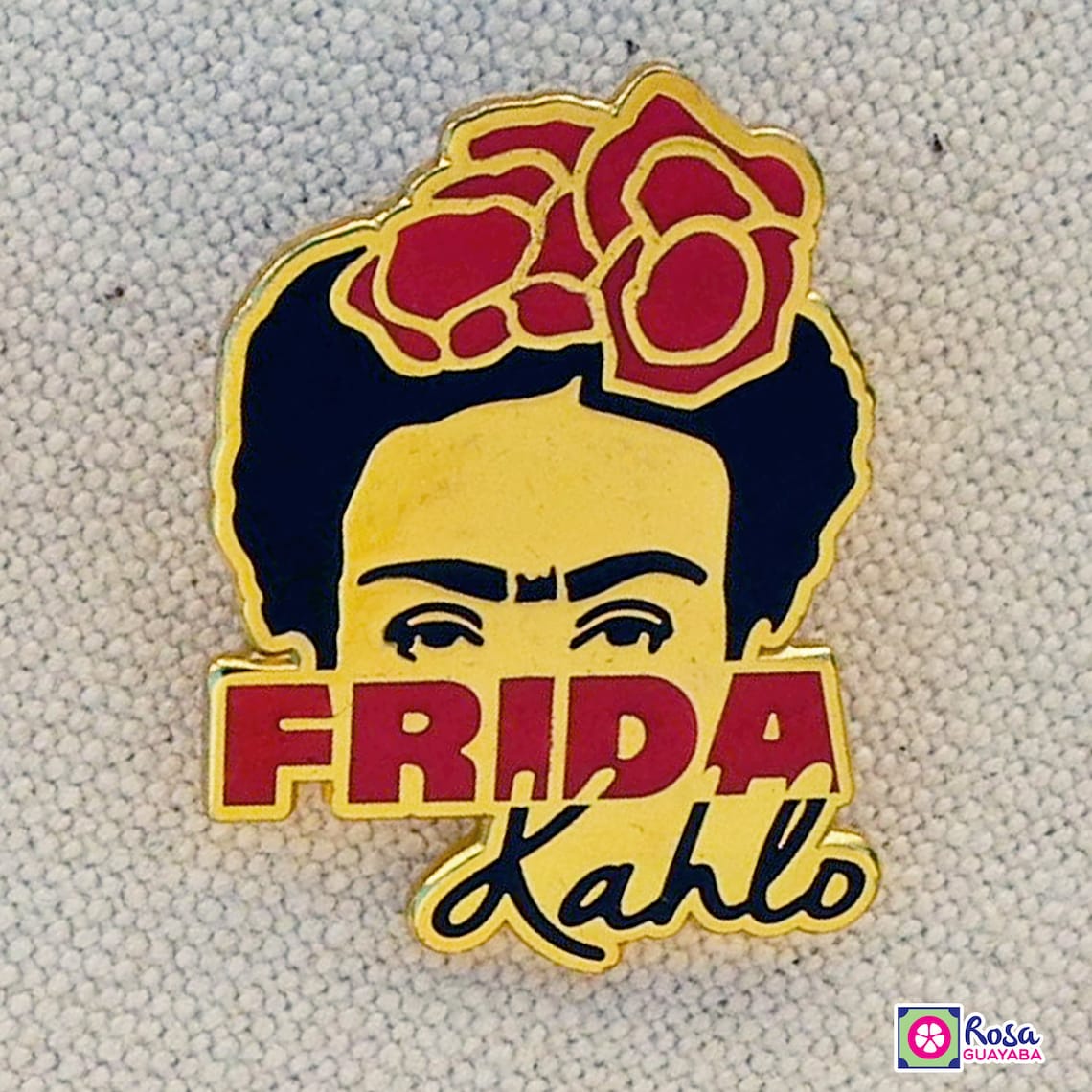 Frida Kahlo eyes Enamel Pin Enamel Pins Label | Etsy