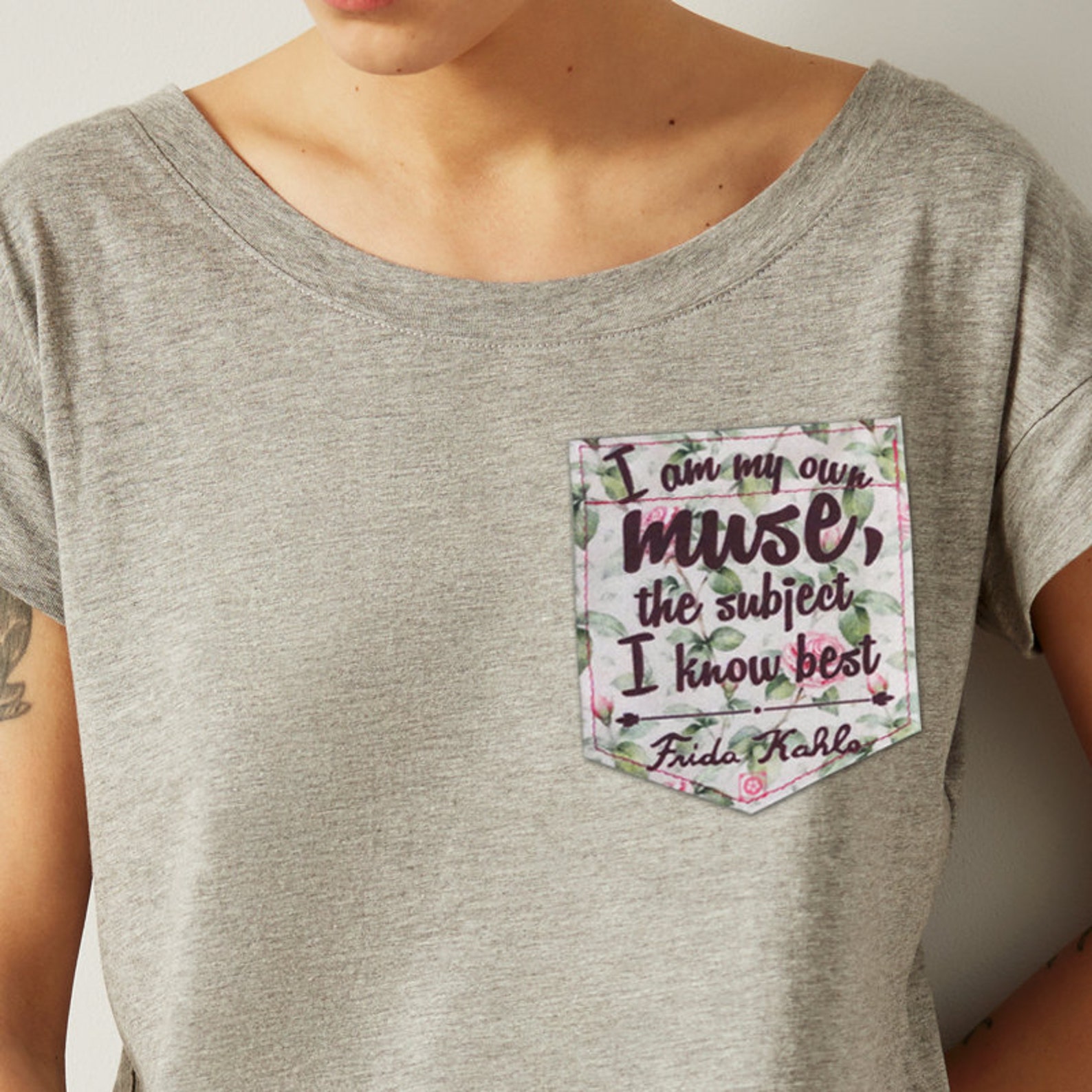 Frida Kahlo Quote Patches i Am My Own Muse the | Etsy