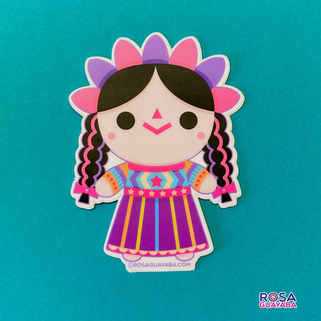 Lele Rag Doll - Sticker - Vinyl Stickers - Water Bottle Sticker ...