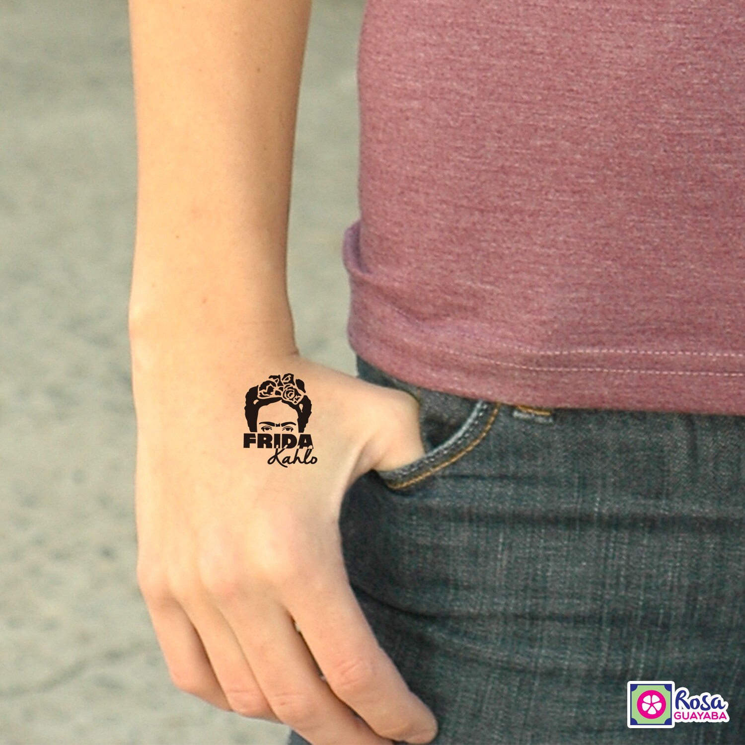 Frida Kahlo's Eyes - Temporary Tattoo - Set of Two - Etsy