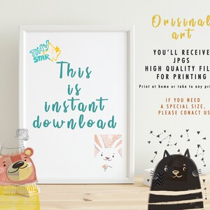 Puppy Print, Dog Printable, Black and White, Instant Download, Baby ...