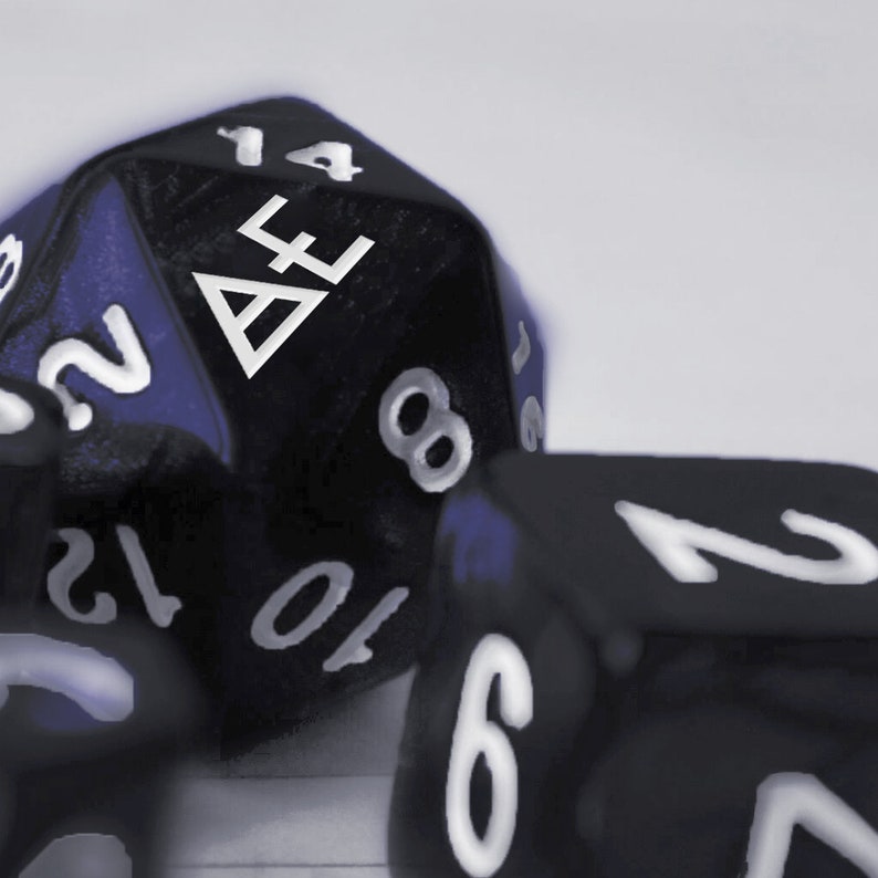 D20 Logo Design - Etsy