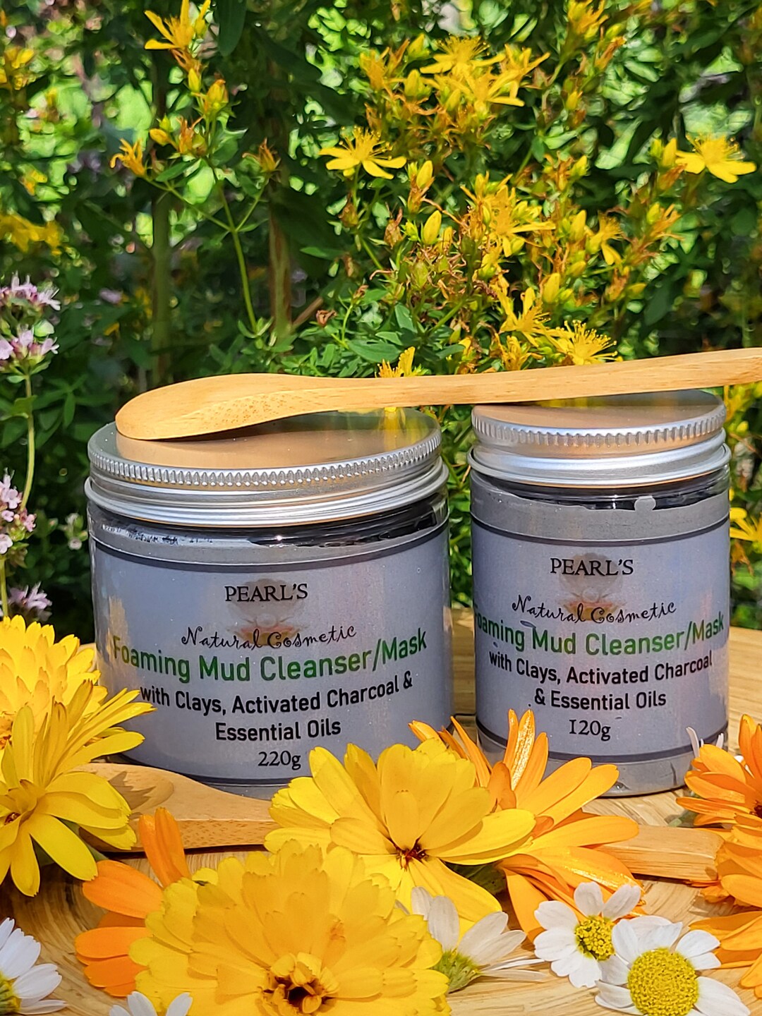 FOAMING MUD Cleanser/ph Balanced Foaming Facial Wash/mask, Scalp Detox ...