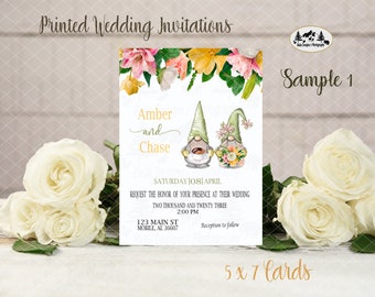 Bridal Shower Gnome Invitation - Etsy