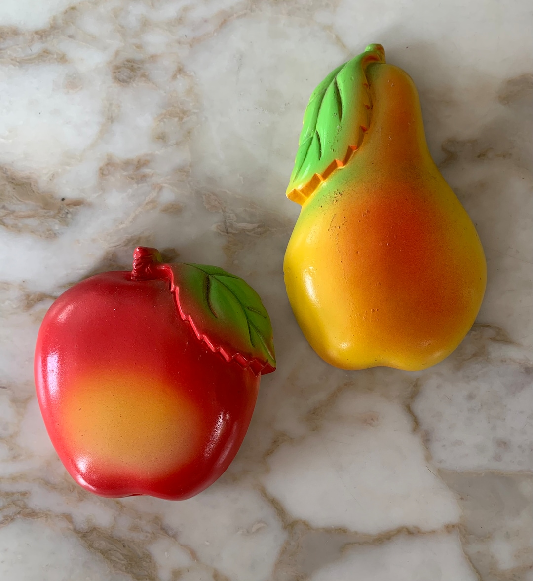 Chalkware Fruit, Vintage Kitchen, Fruit Art - Etsy