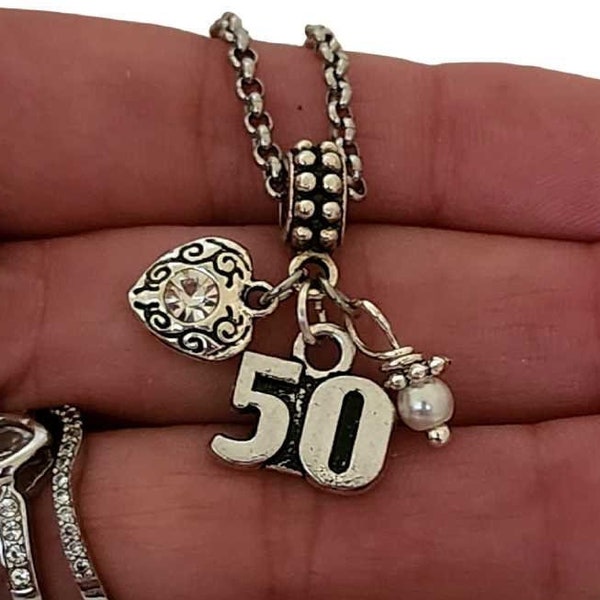Pandora 50th Anniversary Charm - Etsy