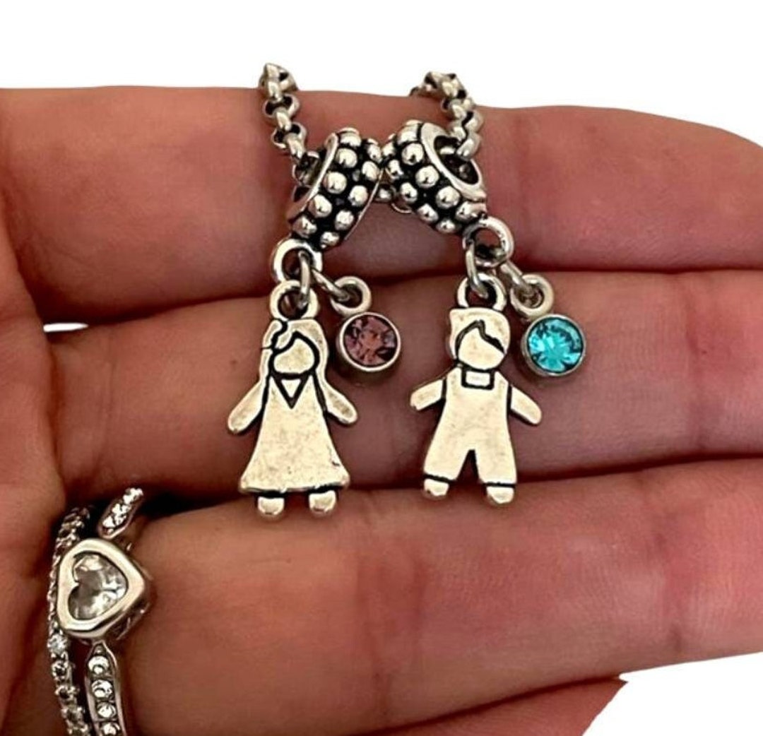 Children Charm, Kids Charm, Personalized Boy Girl Charm, Bracelet ...