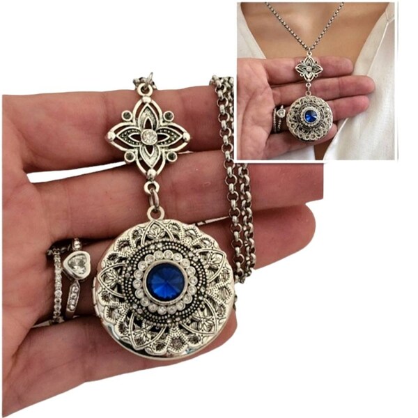 Crystal Locket - Etsy