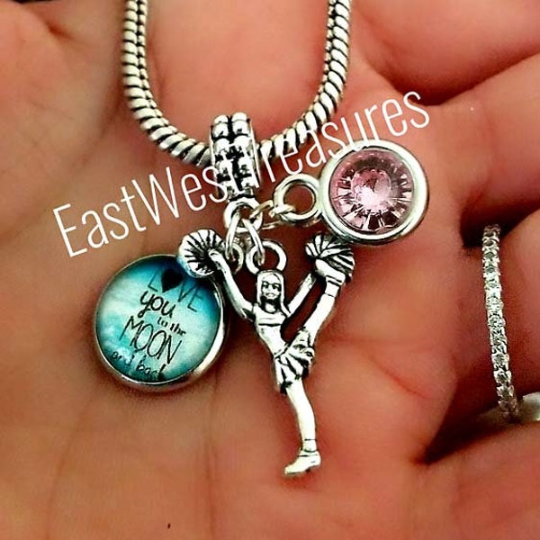 Cheerleader Necklace - Etsy