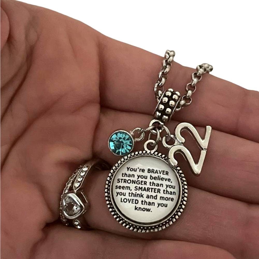 Happy 22 Birthday Gift Charm Bracelet Necklace Keychain - Etsy