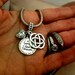 Celtic Family Knot, Family Forever Love, Charm Bracelet Necklace Key ...