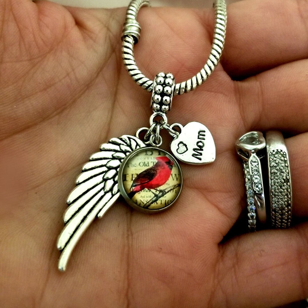 Mom Cardinal, Sympathy Keepsake Gift After Losing Loss Passing of ...