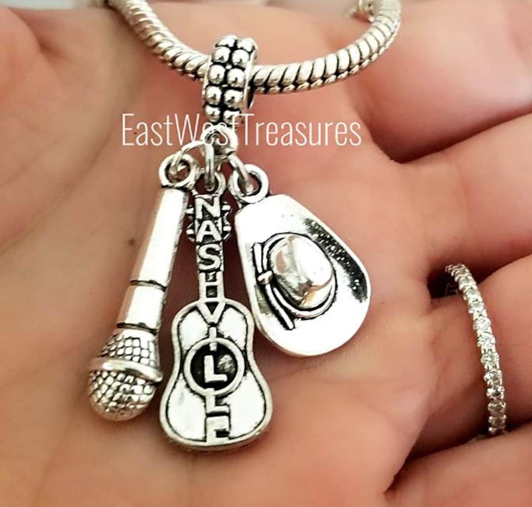 Nashville Tennessee Country Western Music Singer Fan Gifts Charm ...