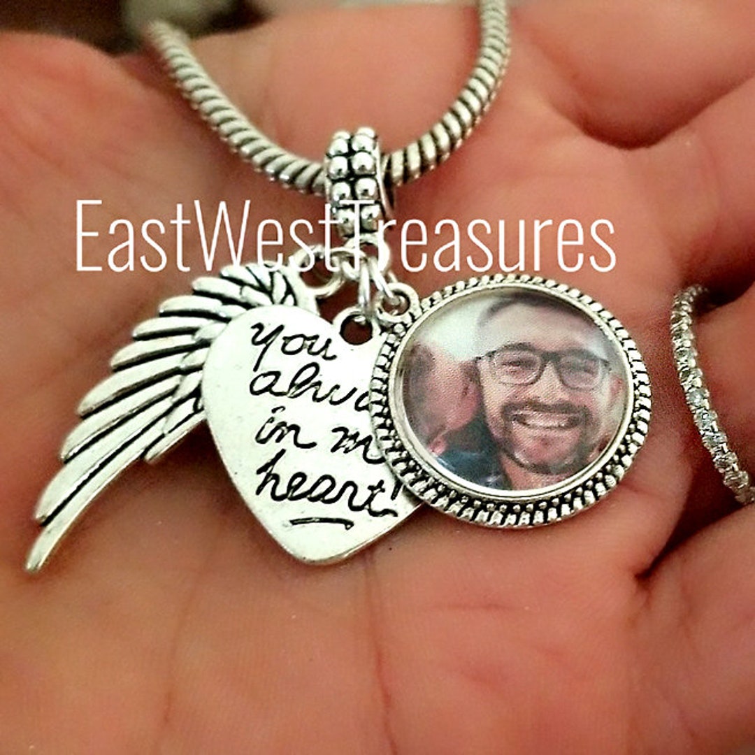 Grief Memorial Remembrance Charm Bracelet Necklace Bereavement Jewelry ...