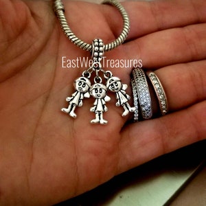 Silver Boy Son Grandson Charm, for Pandora, Charm Bracelet Necklace ...