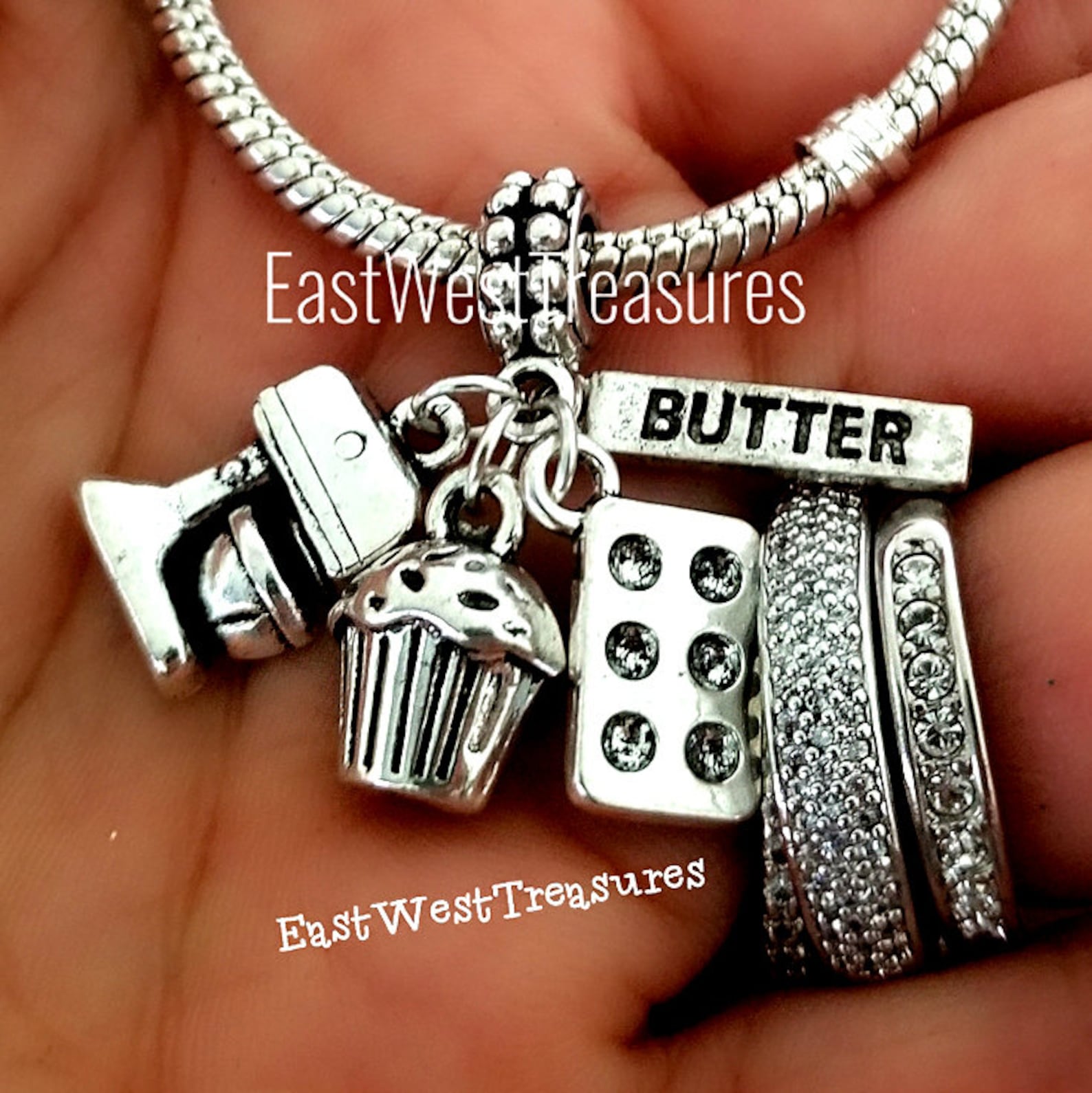 Baking Jewelry Gift for Women Baker Bakers Charm Bracelet - Etsy