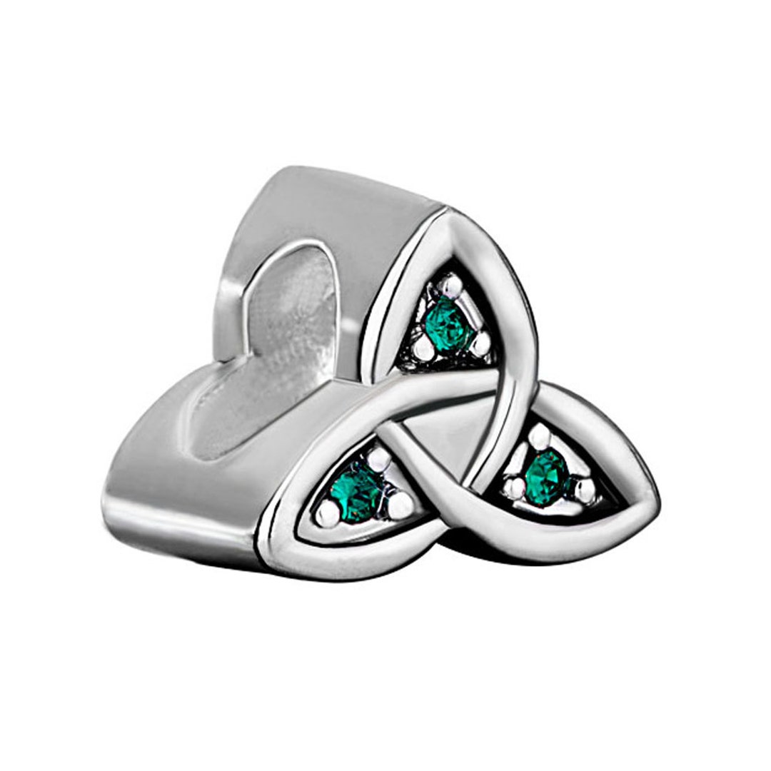 Celtic Trinity Charm, Irish Charms, Love Knot Charm Bead, for Charm Bracelet - Etsy