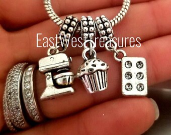 Baking Jewelry Gift for Women Baker Bakers Charm Bracelet - Etsy
