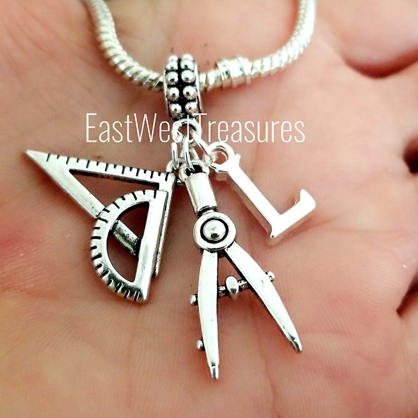 Architecture Math Gift, Architect Charm, Bracelet, Necklace Keychain ...
