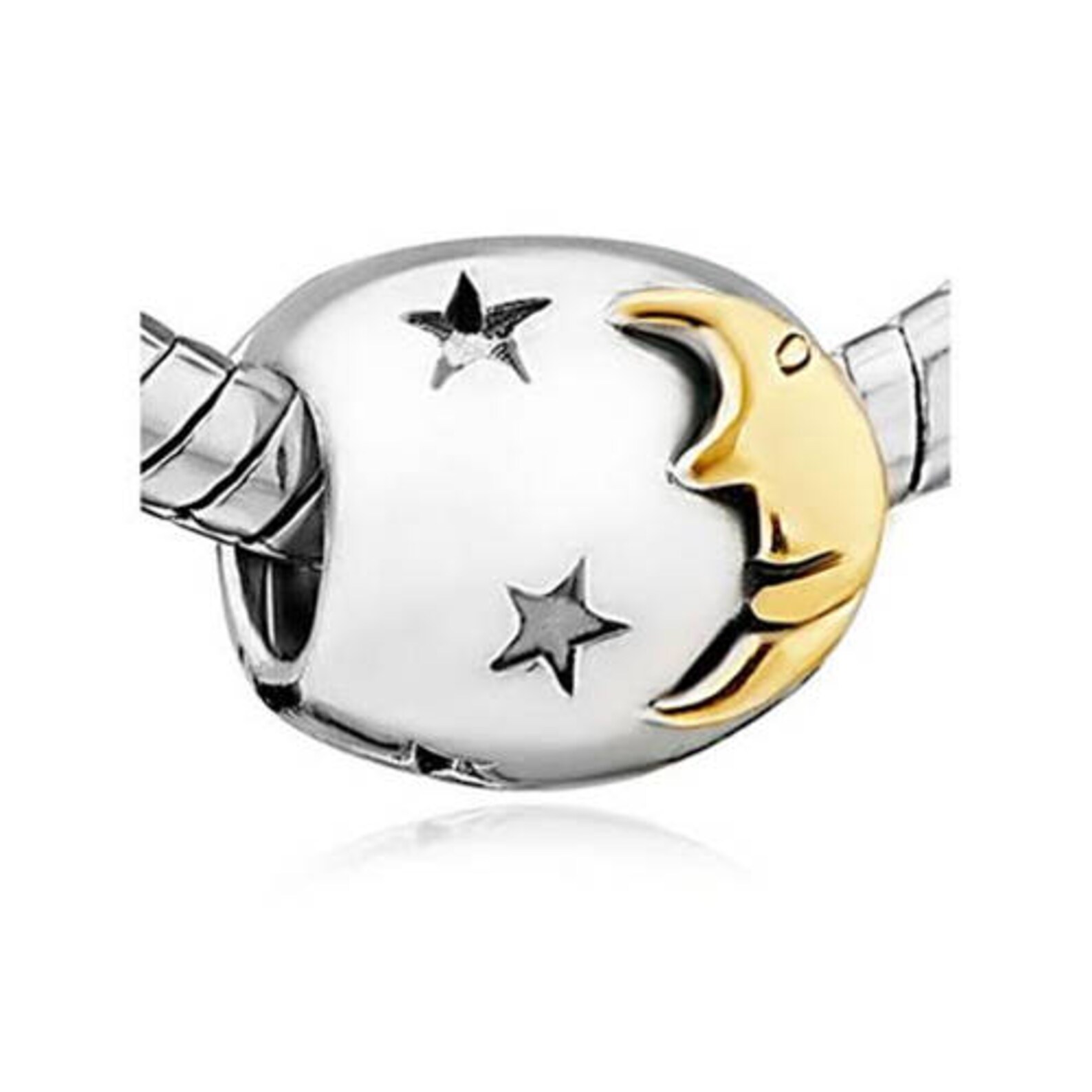 Happy Moon Charm Star Moon Charm Moon Stars Galaxy Charm - Etsy